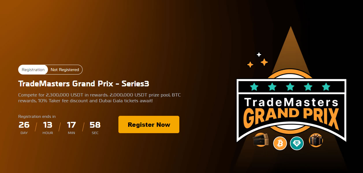 Bybit Launches TradeMasters Grand Prix S3 with $2 Million Reward - Cexfinder