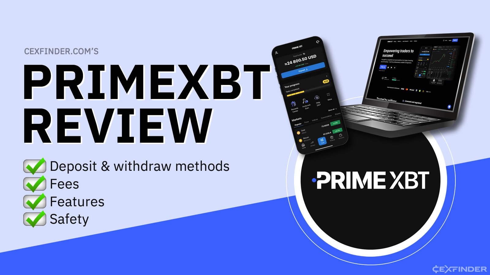 PrimeXBT Review - Is This Crypto Exchange Safe in 2026? - Cexfinder