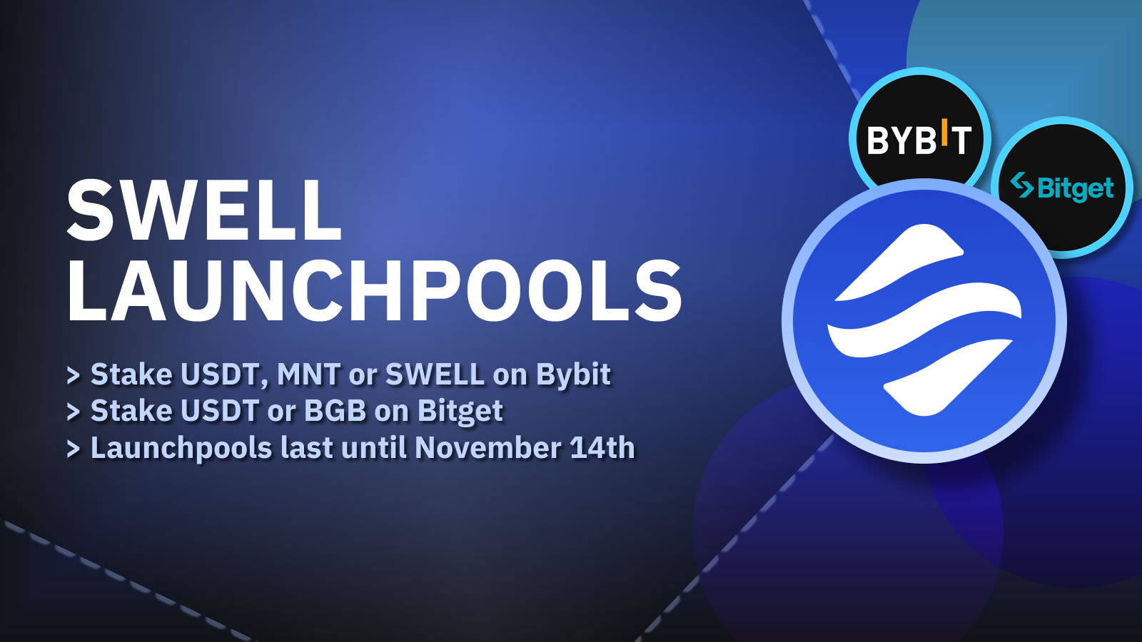 Swell Launchpools: Stake on Bybit, Bitget or KuCoin to Earn - Cexfinder
