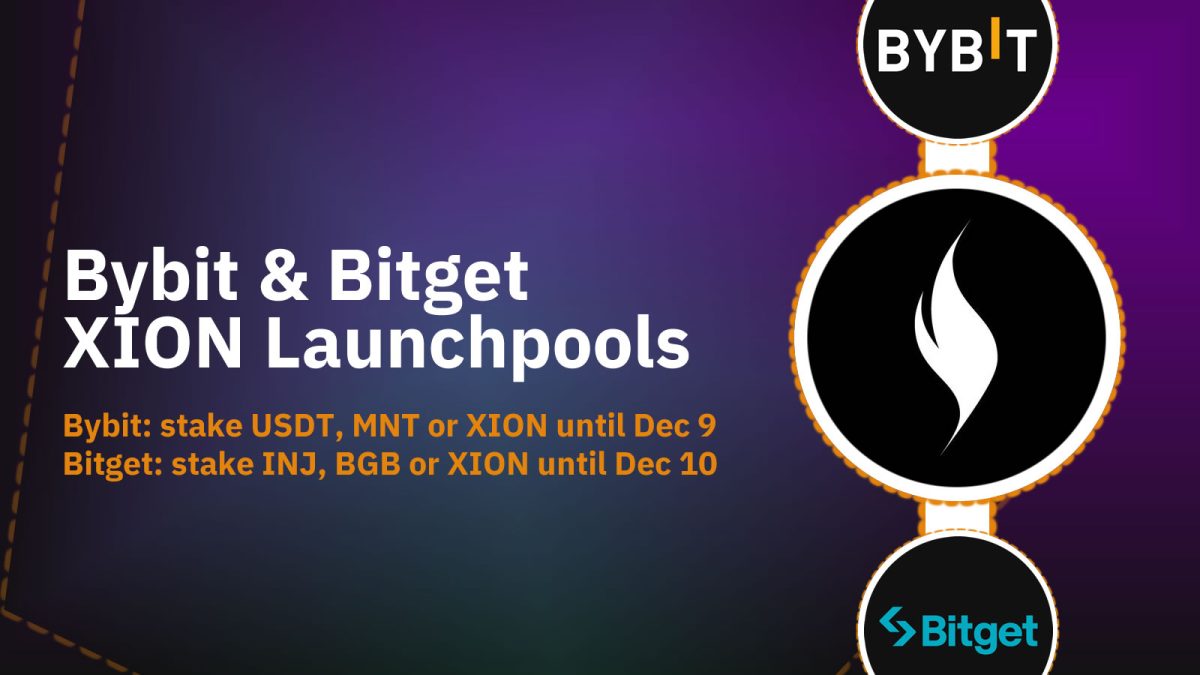 Bybit & Bitget XION Launchpools: Stake USDT, INJ, MNT, BGB or XION ...