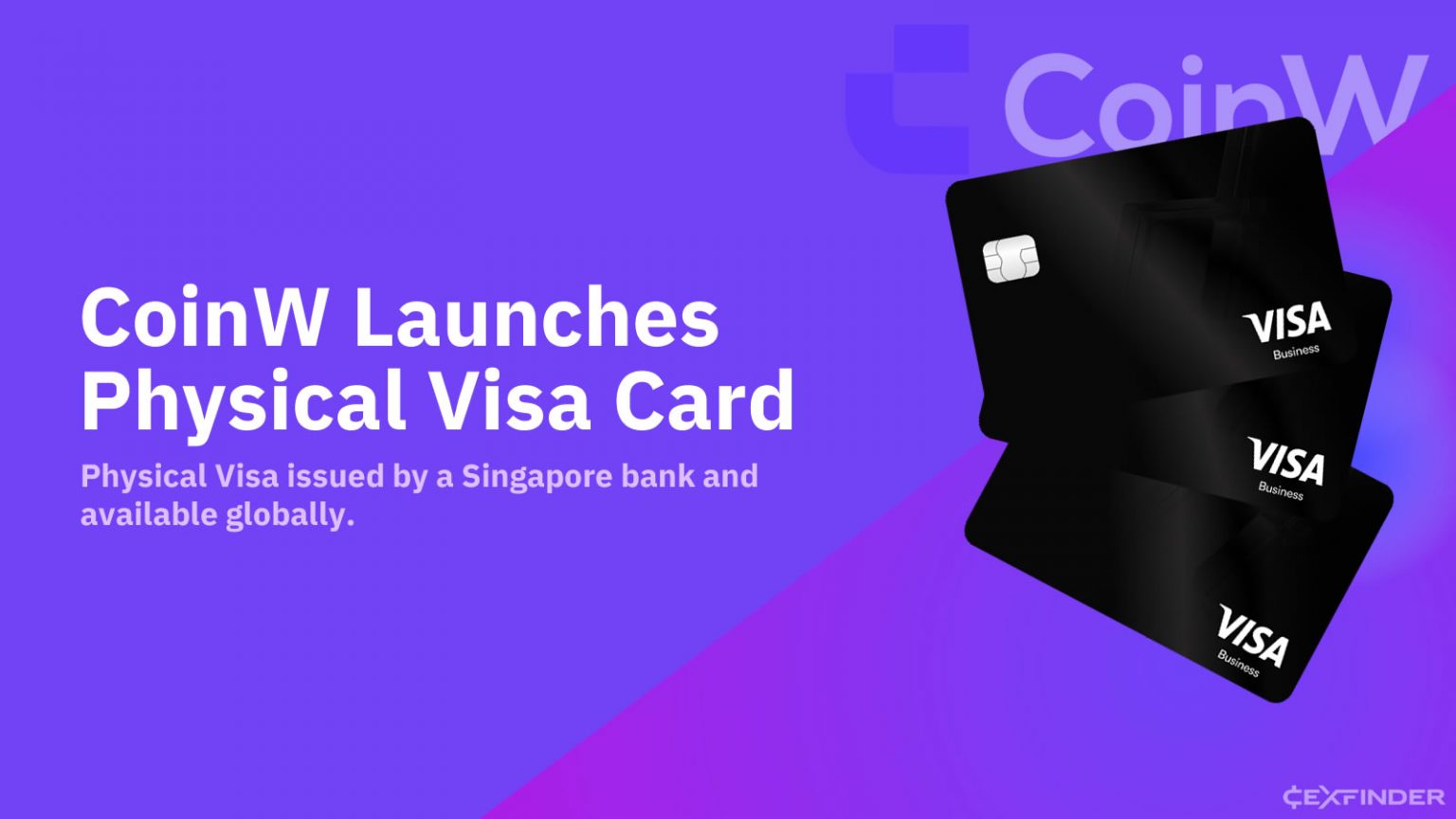 CoinW Launches New USD Physical Card (Available Globally) - Cexfinder